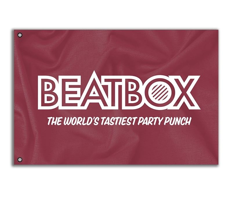 Party Punch Flag – BeatBox Beverages