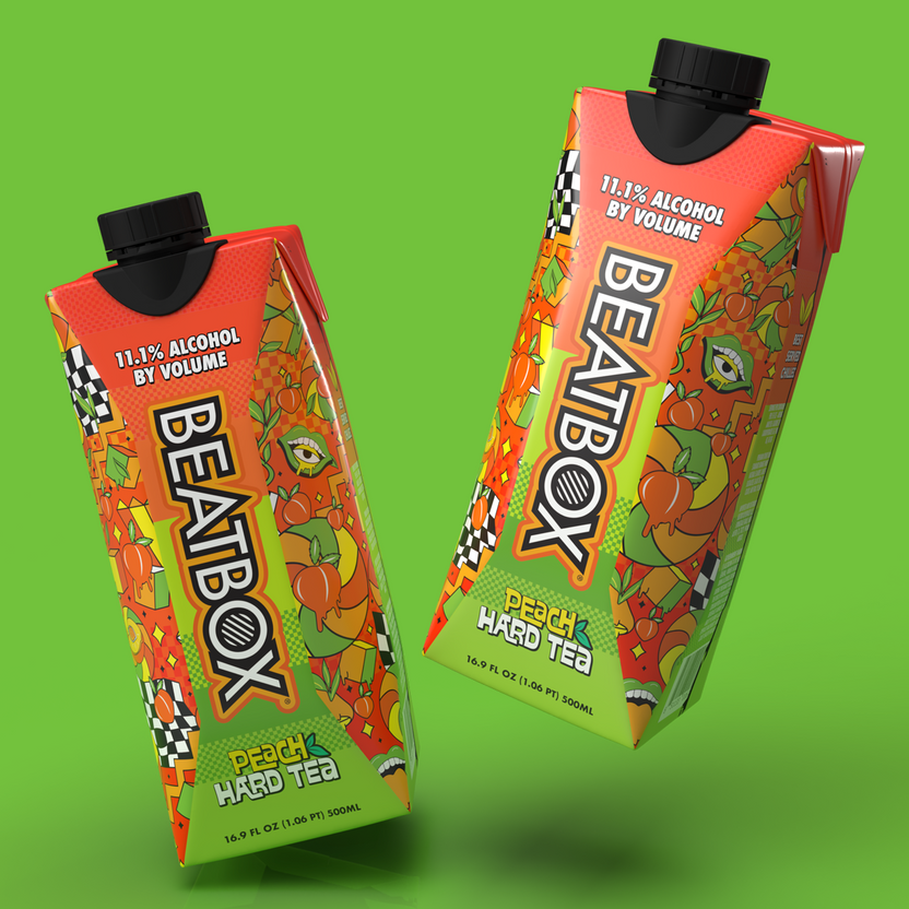 Peach Hard Tea – BeatBox Beverages